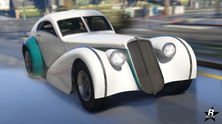 GTA Online : Truffade Z-Type - Statistiques et infos de la voiture ...
