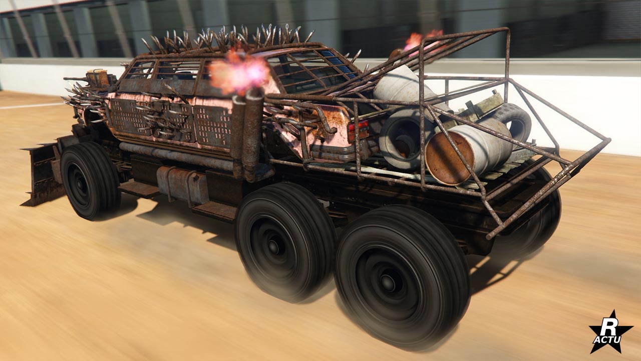 GTA Online - Mise à jour Guerre d'arène - Véhicules - Tout-terrain ...