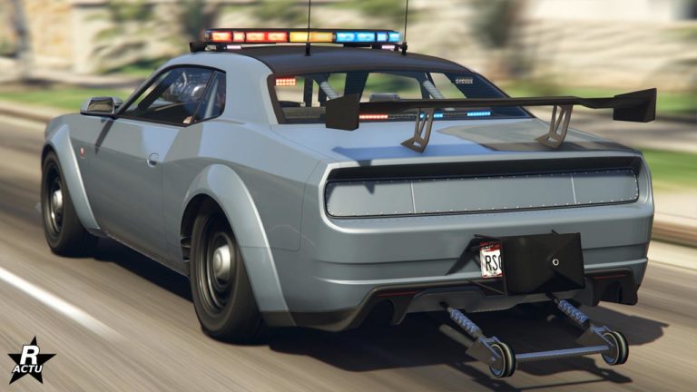 GTA Online : Bravado Gauntlet Interceptor - Statistiques et infos de la voiture de police (Dodge ...